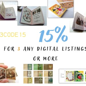 DIY, 1 12 Scale, PDF Book, Peter Rabbit, Little Golden Book, Instant ...