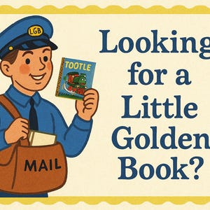 PDF Digital Collage Little Golden Books, Vintage, A4 Sheet, Mini Cards ...