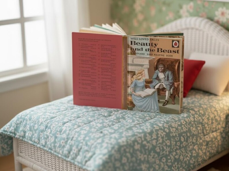 Printable Mini Book – Beauty and the Beast – 1:6 Scale PDF – Vintage ...