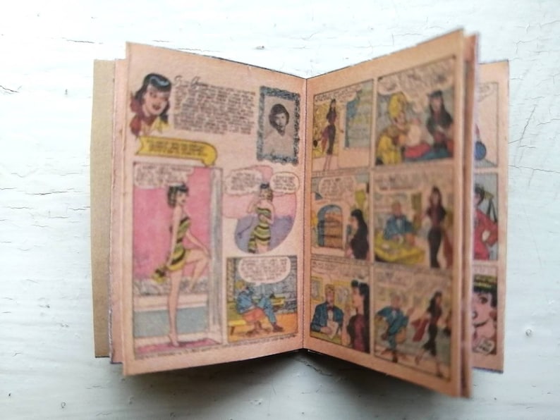 Miniature Printable PDF 1/12 Instant Download, Mini Comics Magazine ...