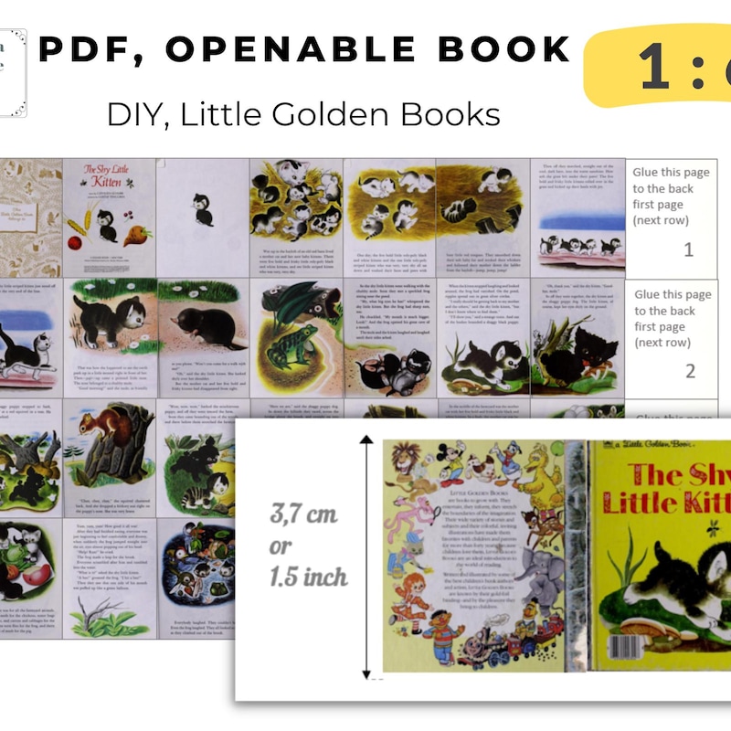 1 6 Scale Kitten - Etsy