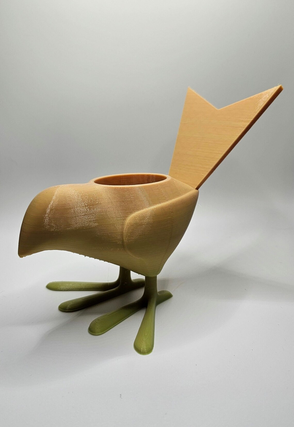 Stylish Standing Bird Planter for Small Plants - Etsy