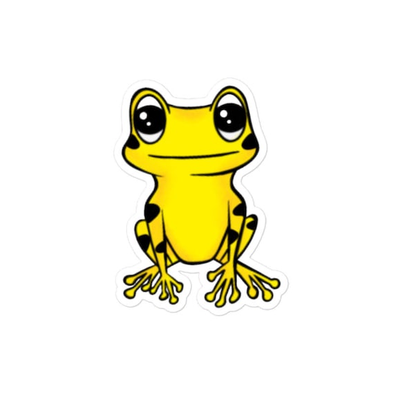 Rana Dorada Stickerrana Dorada Panama Panama Souvenirs | Etsy