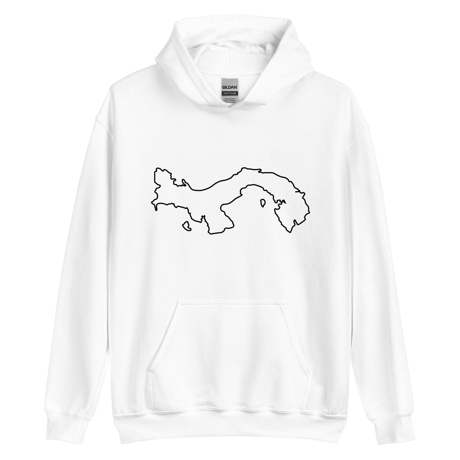 Panama Map Hoodie Mapa De Panama Panama Souvenirs - Etsy Canada