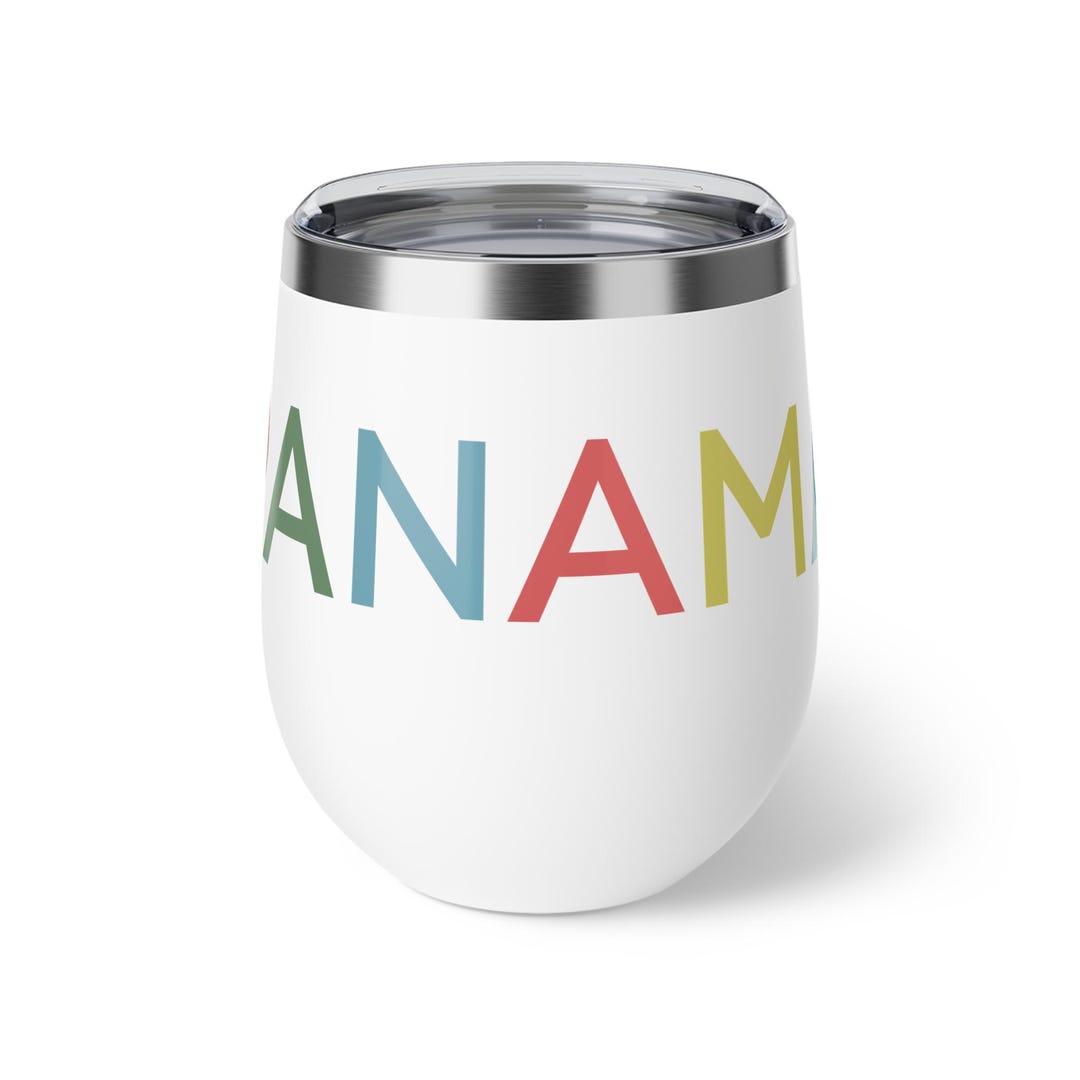 Panama Wine Tumbler, Insulated Stainless Steel Cup, Panama Souvenir - Etsy