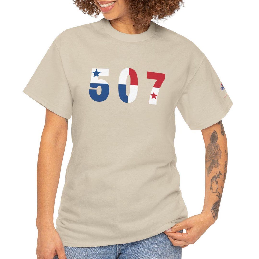 Panama 507 Shirt, Panamanian Flag Pride Tshirt, Panama Area Code 507 ...
