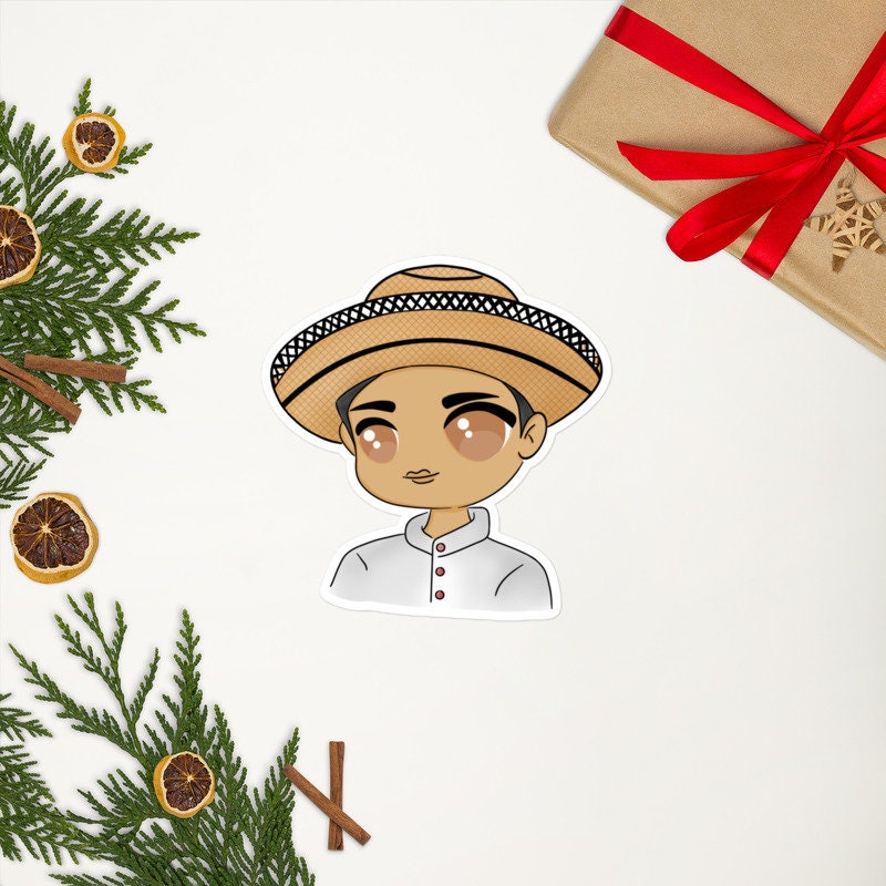 Panama Montuno Sticker: Traditional Hat, Panama Souvenir - Etsy