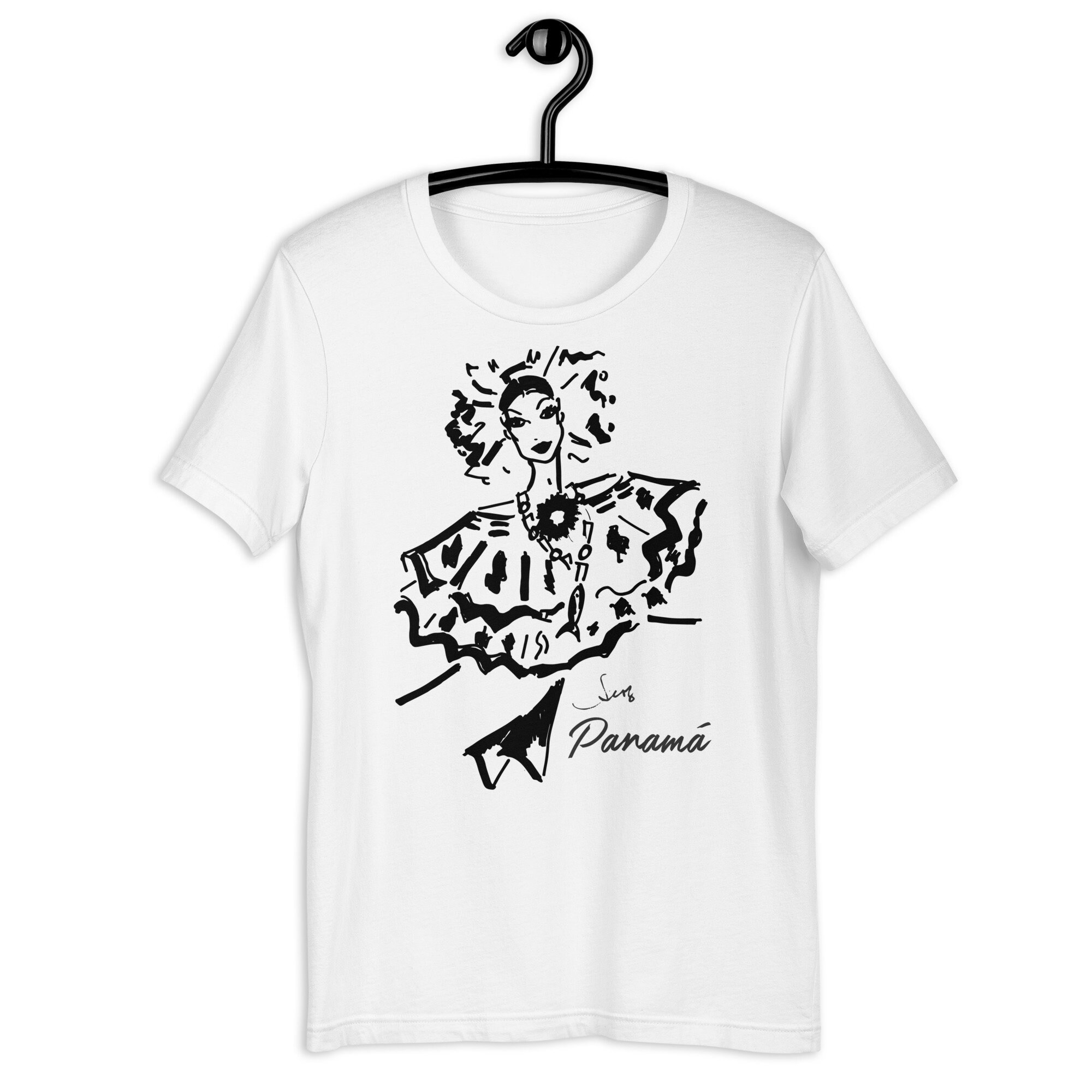 Pollera Tshirt Panama Shirt Panamanian Culture Panama - Etsy