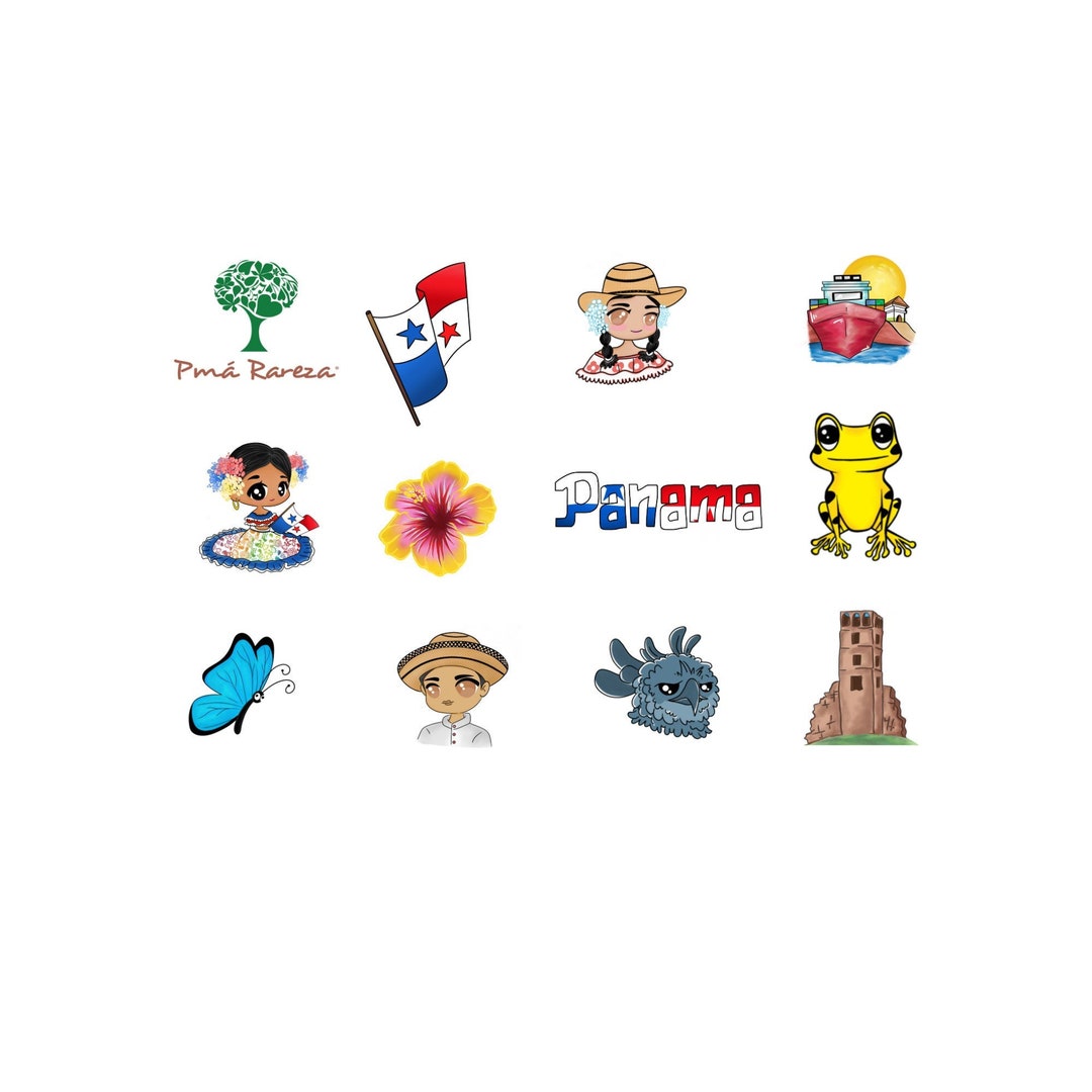 Panama Y Amigos Sticker Sheet - Etsy