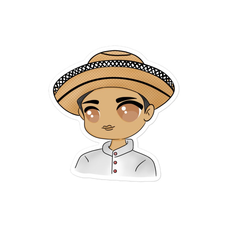 Panama Montuno Sticker: Traditional Hat, Panama Souvenir - Etsy