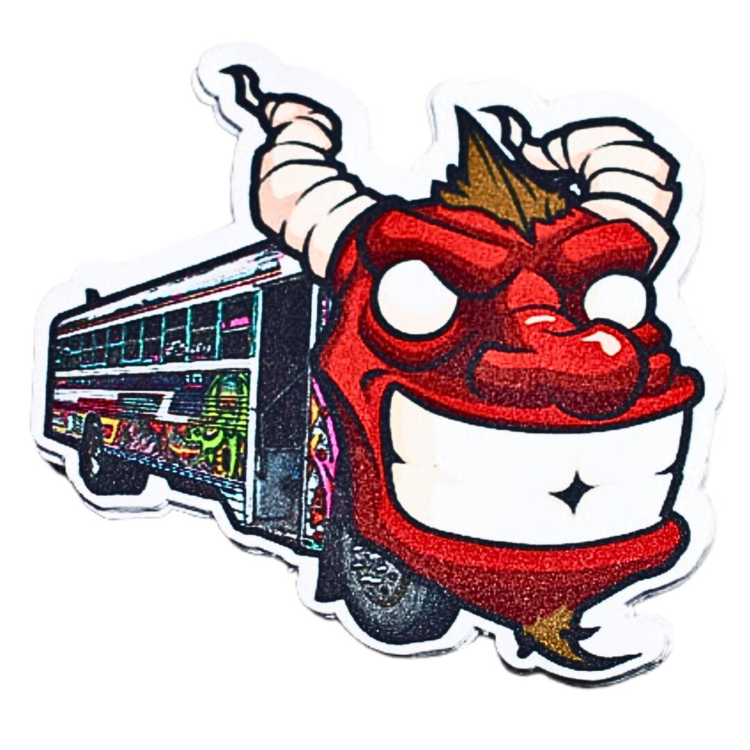 Molart Diablo Rojo Sticker - Etsy