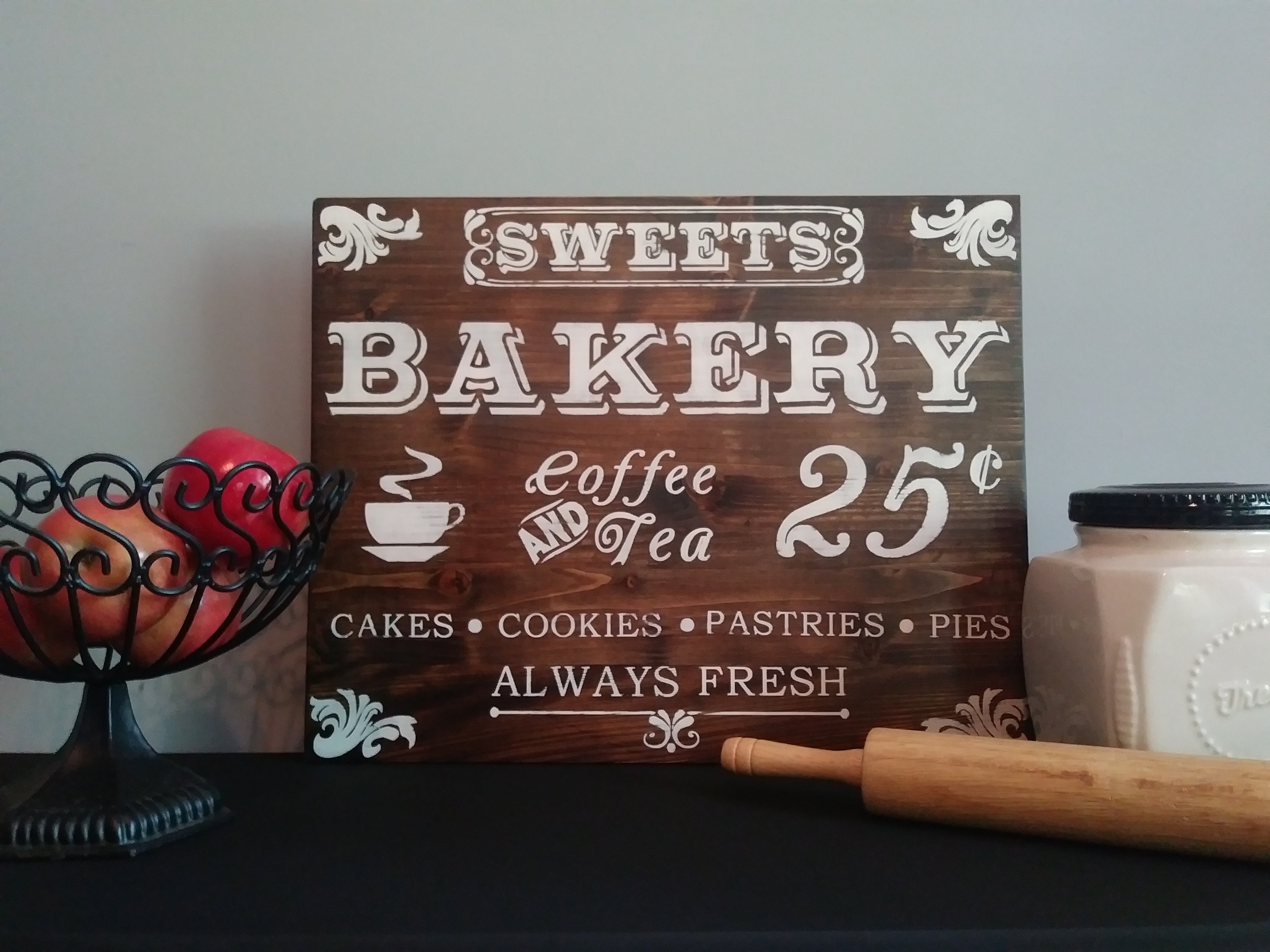 Vintage Style Bakery Sign - Etsy