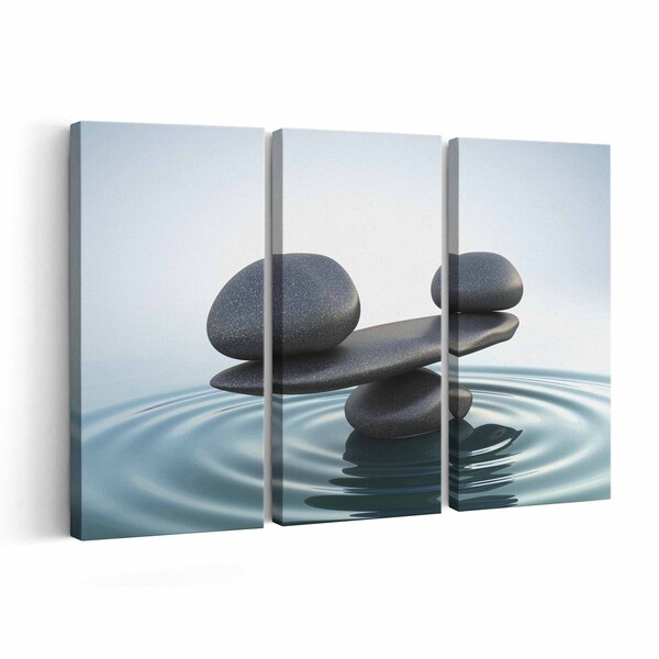 Zen Rocks Wall Art - Etsy