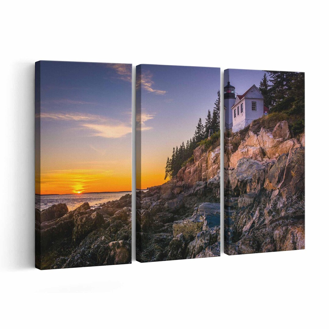 Acadia National Park | Canvas Print | Multiple Sizes, Wooden Frame ...