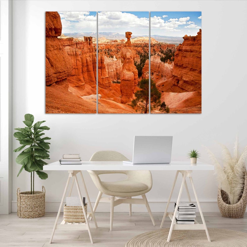 Thors Hammer Canvas Print Thors Hammer Wall Art Canvas Bryce - Etsy