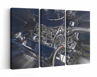 Car Engine Wall Art - Etsy