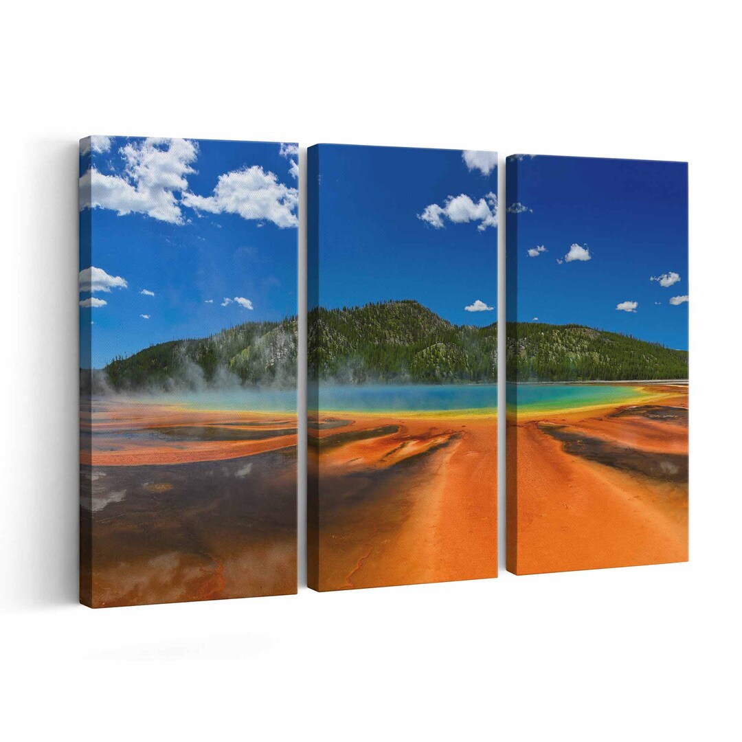 Yellowstone National Park Canvas Print Yellowstone National Park Wall ...