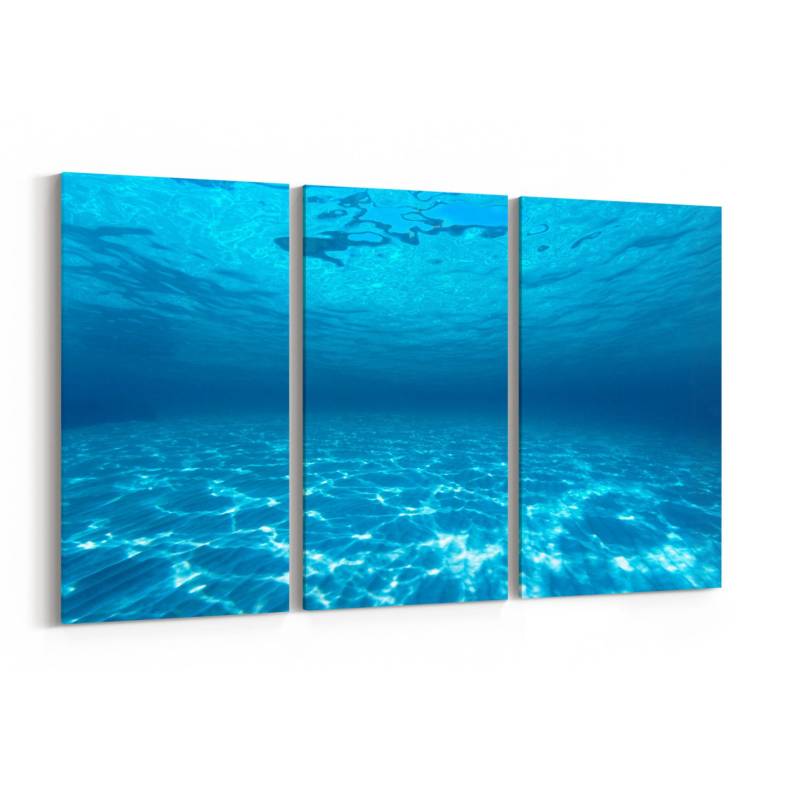 Underwater Canvas Print Underwater Wall Art Canvas Multiple - Etsy
