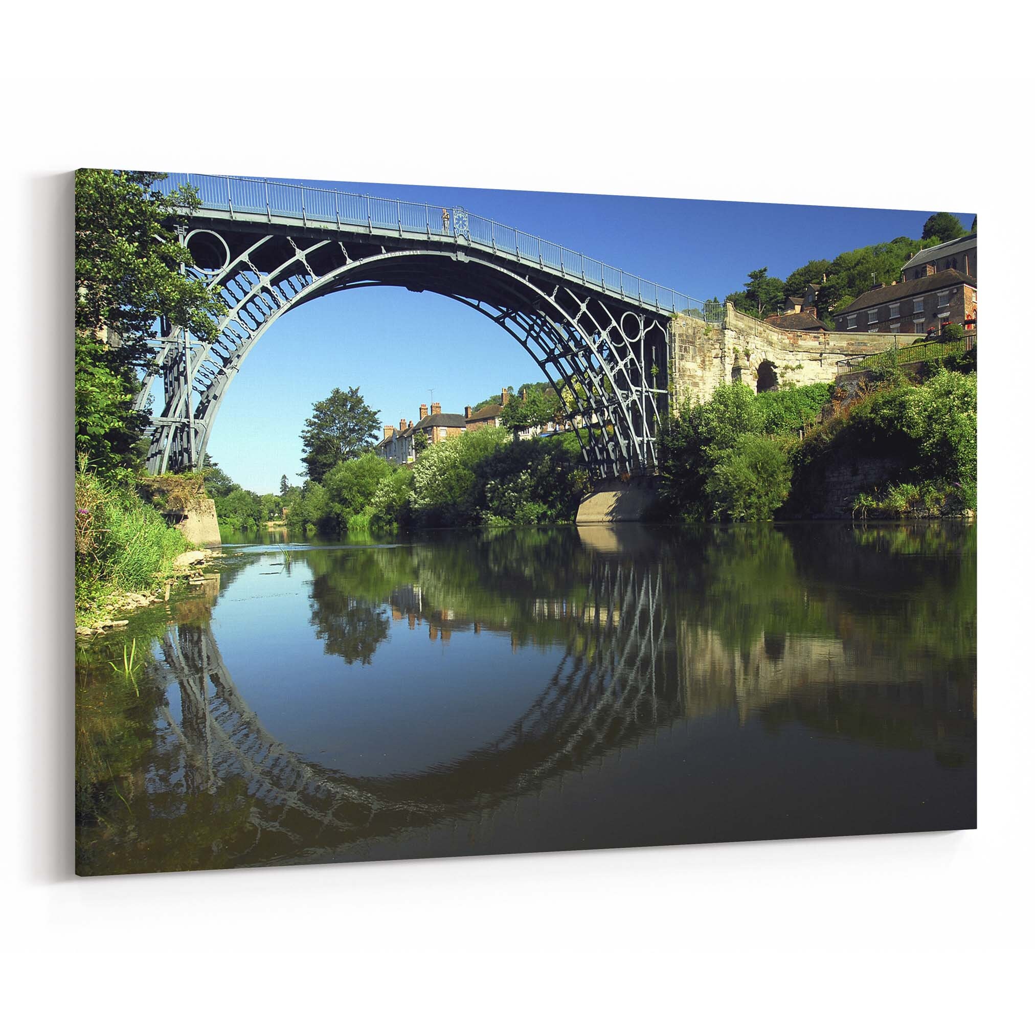 The Ironbridge Canvas Print The Ironbridge Wall Art Canvas | Etsy
