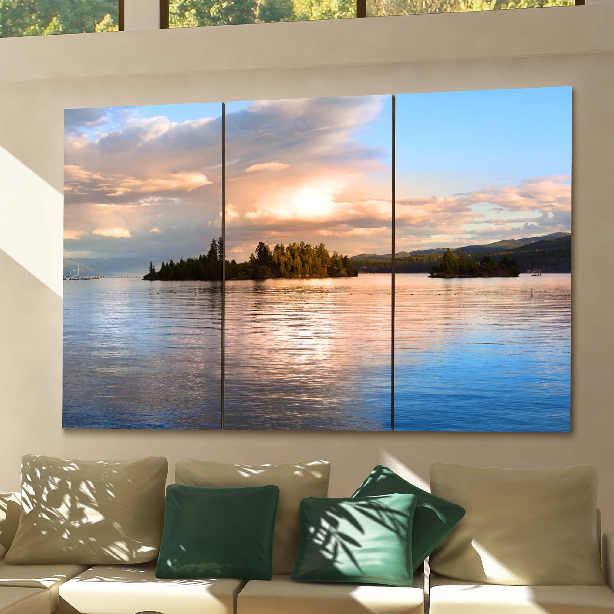 Lake Flathead Canvas Print Lake Flathead Wall Art Canvas | Etsy
