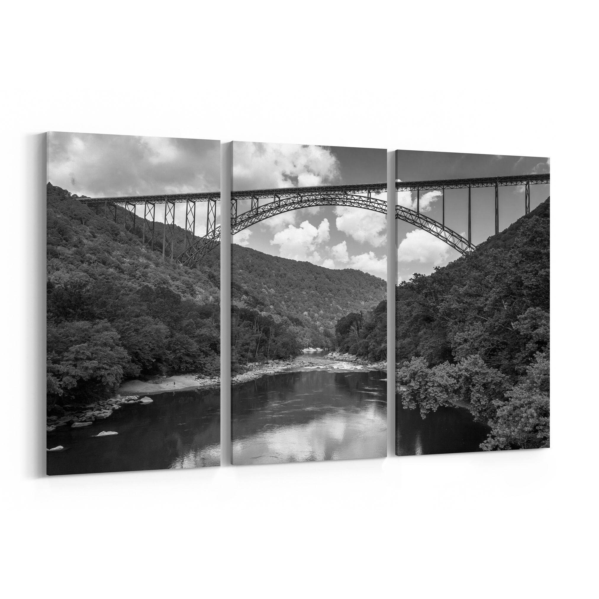 New River Gorge Bridge Skyline Wall Art New River Gorge Bridge | Etsy
