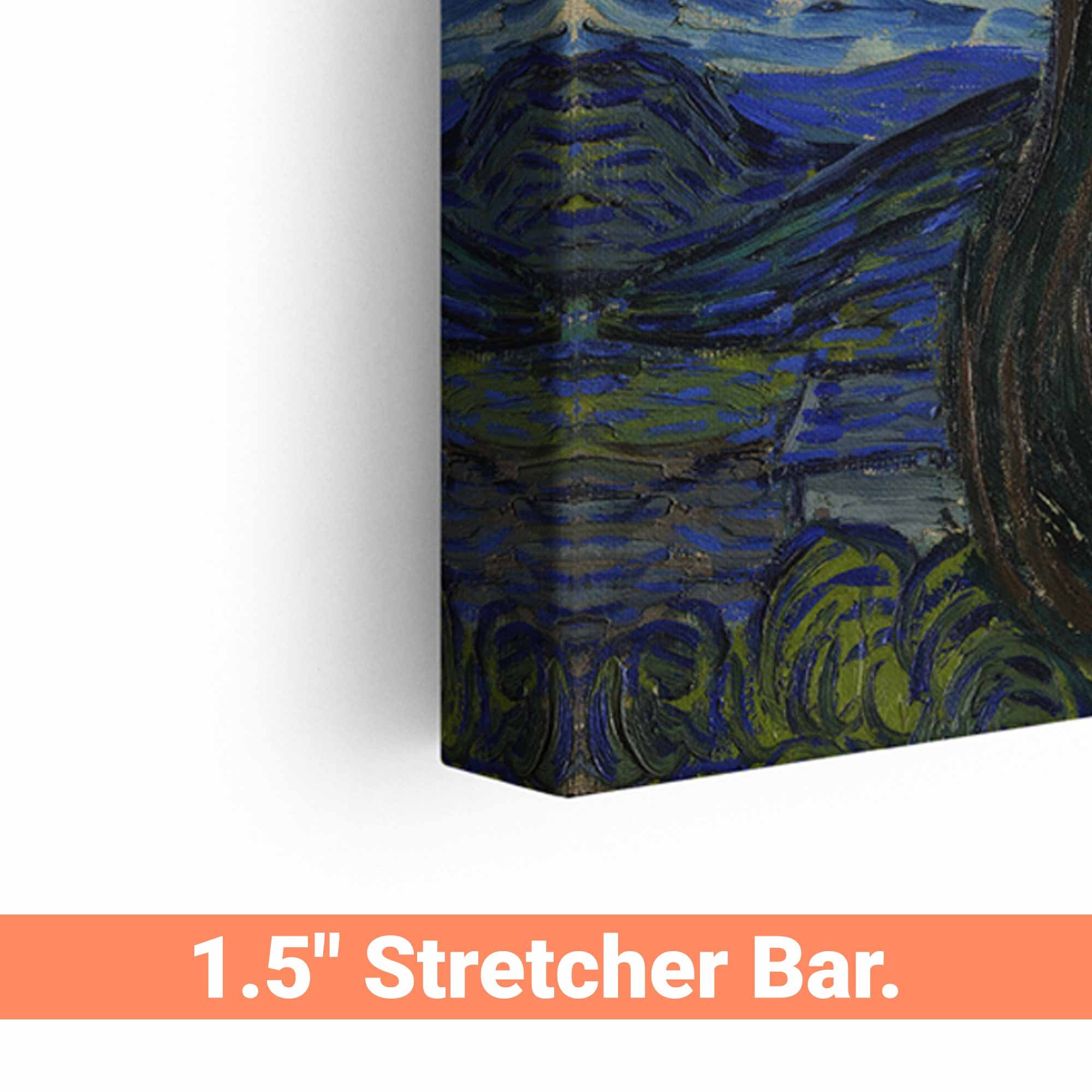 Starry Night Van Gogh Wall Art Starry Night Canvas Print - Etsy