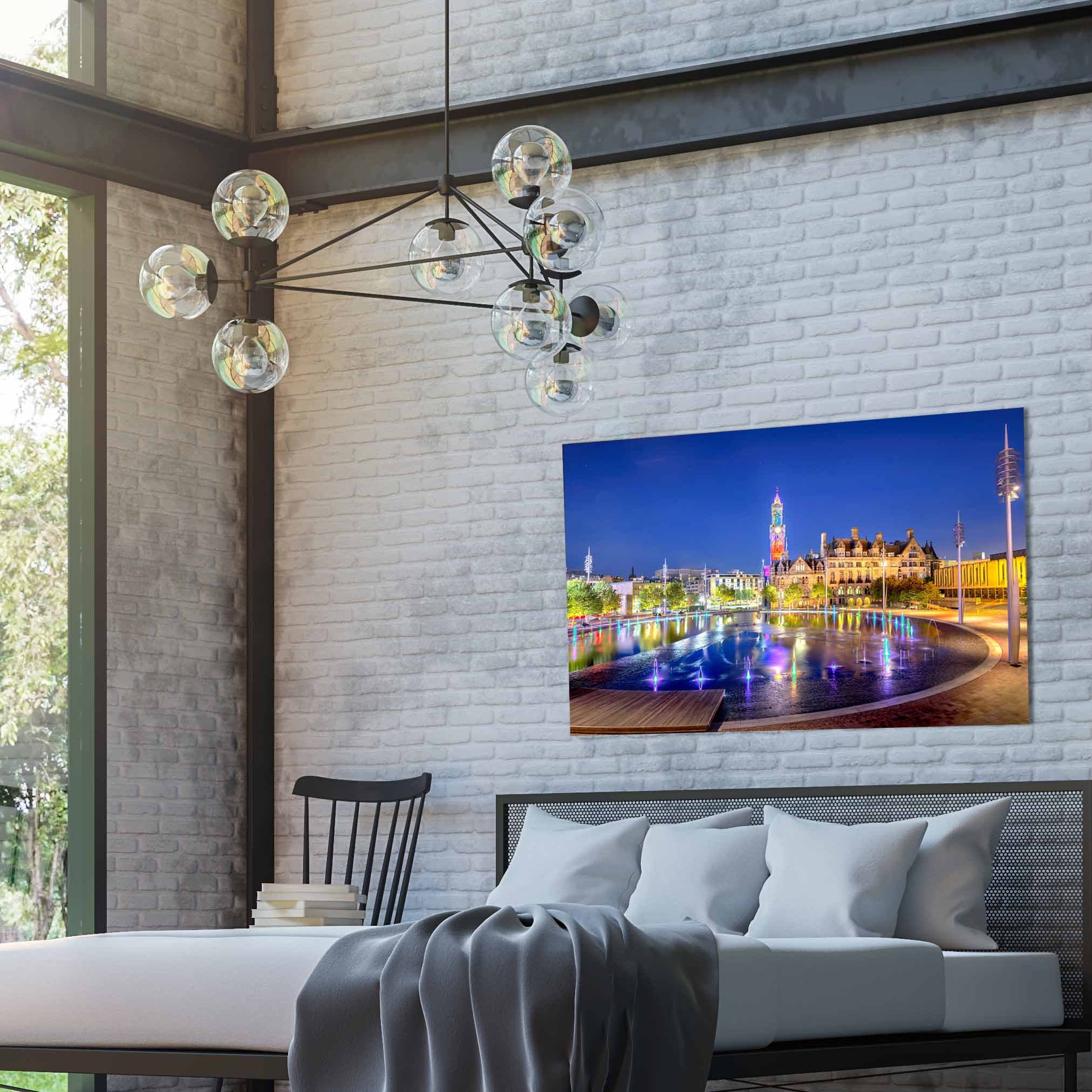 Bradford Skyline Wall Art Canvas Bradford Canvas Print | Etsy