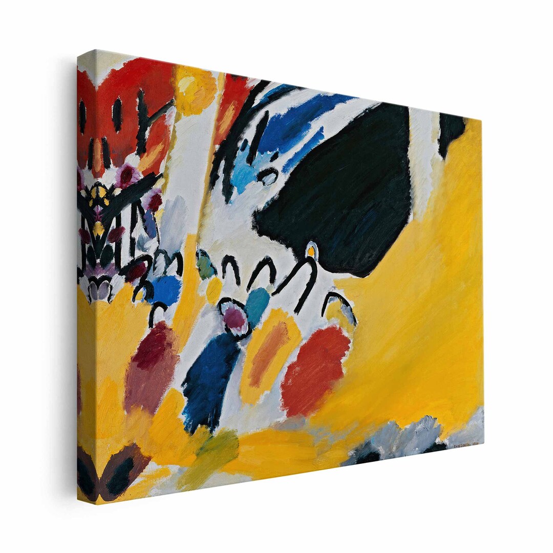 Impression Lll (concert) Wassily Kandinsky Wall Art || Impression Lll ...