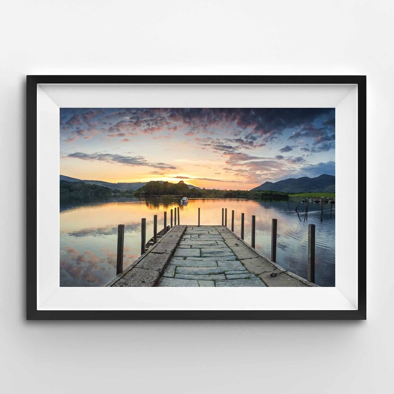 Lake District Canvas Print Lake District Wall Art Lake - Etsy