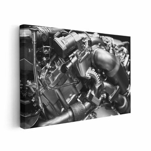 Diesel Engine Canvas Print || Diesel Engine Wall Art || Diesel Engine ...
