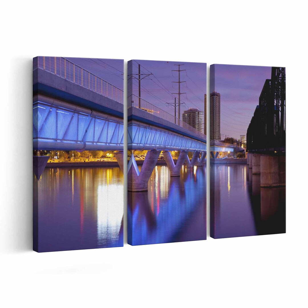 Tempe Skyline Canvas Print || Tempe Skyline Wall Art || Tempe Skyline ...