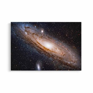 Andromeda Galaxy Canvas Print Universe Space Milkyway - Etsy