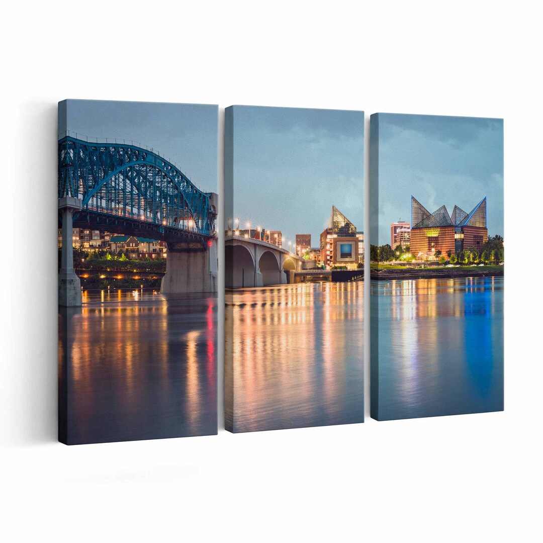 Chattanooga Skyline Canvas Print || Chattanooga Skyline Wall Art ...