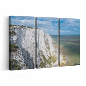 White Cliffs of Dover Canvas Print || White Cliffs of Dover Wall Art ...