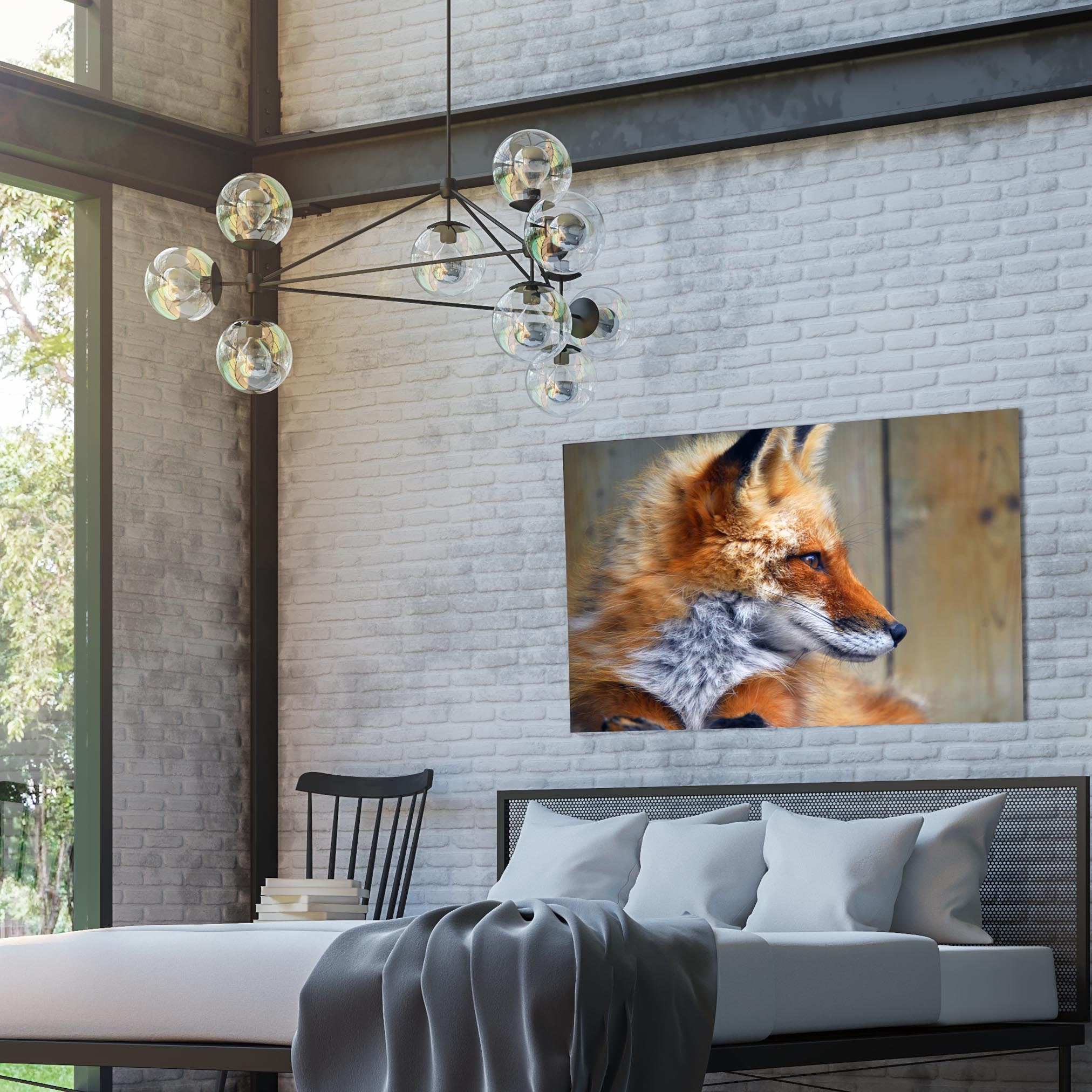 Red Fox Canvas Print Red Fox Wall Art Canvas Multiple Sizes | Etsy