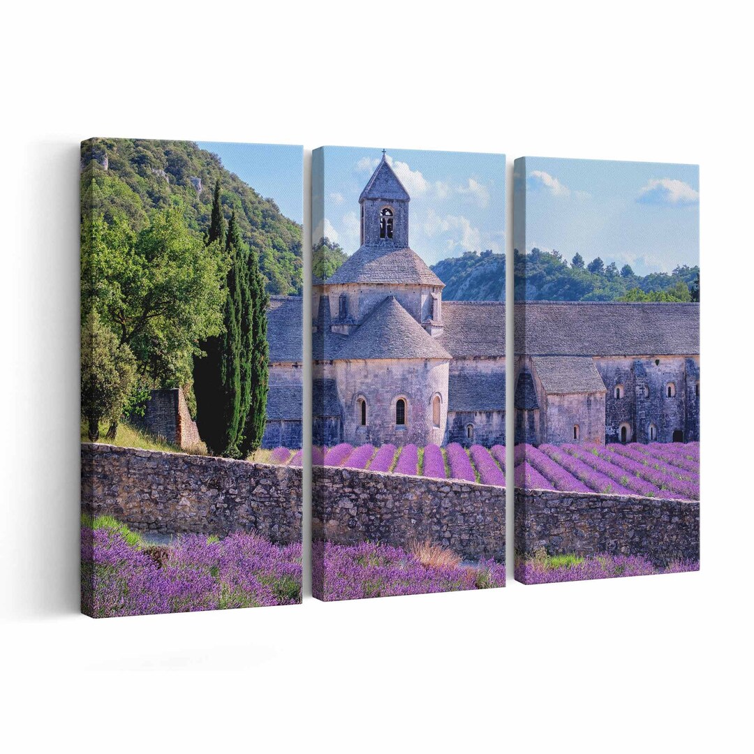 Lavender Fields Canvas Print || Lavender Fields Wall Art || Lavender ...