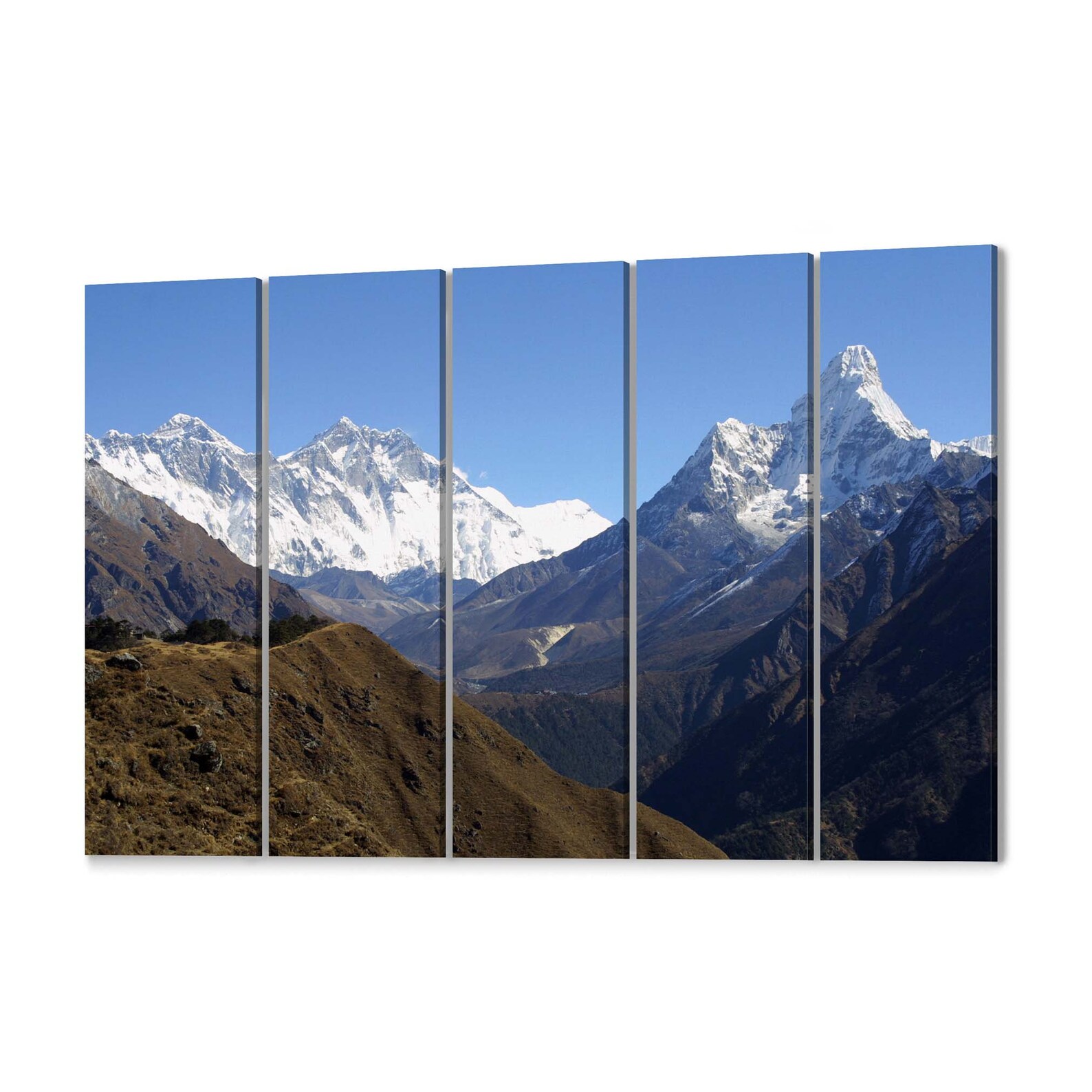 Mount Everest Canvas Print Mount Everest Wall Art Canvas | Etsy