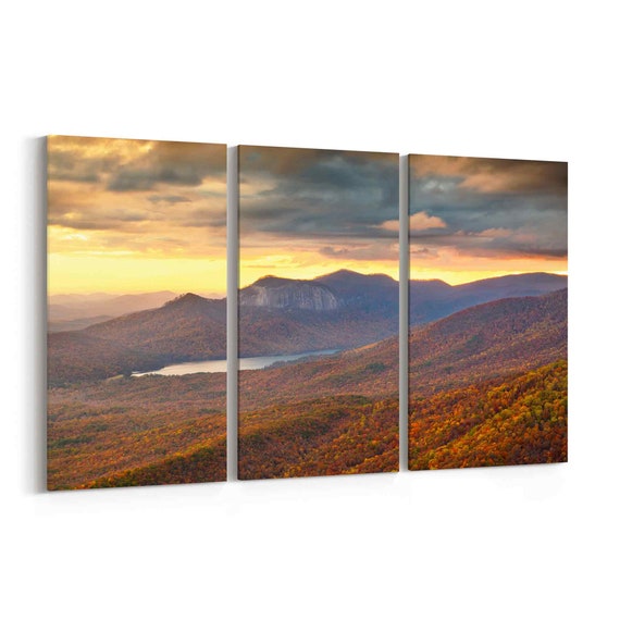 Table Rock Mountain South Carolina Canvas Print Table Rock - Etsy