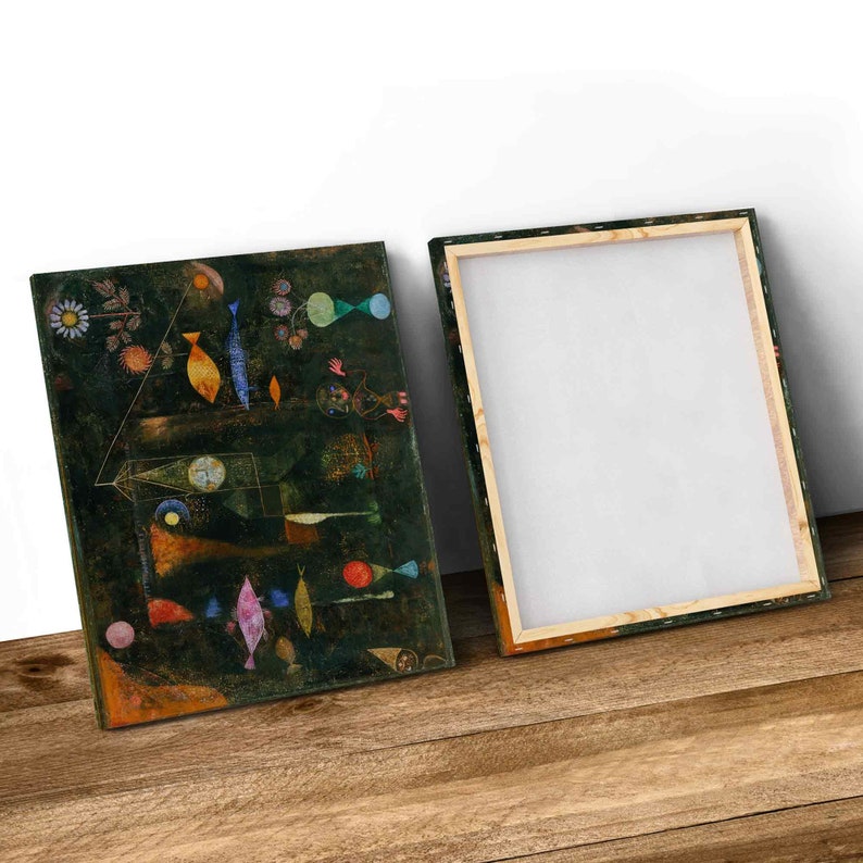 Fish Magic Paul Klee Wall Art Fish Magic Canvas Print - Etsy