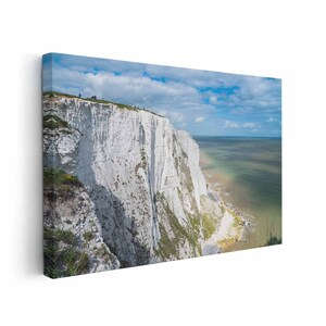 White Cliffs of Dover Canvas Print || White Cliffs of Dover Wall Art ...