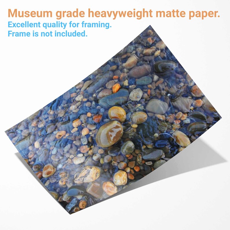 River Rocks Canvas Print River Rocks Wall Art River - Etsy