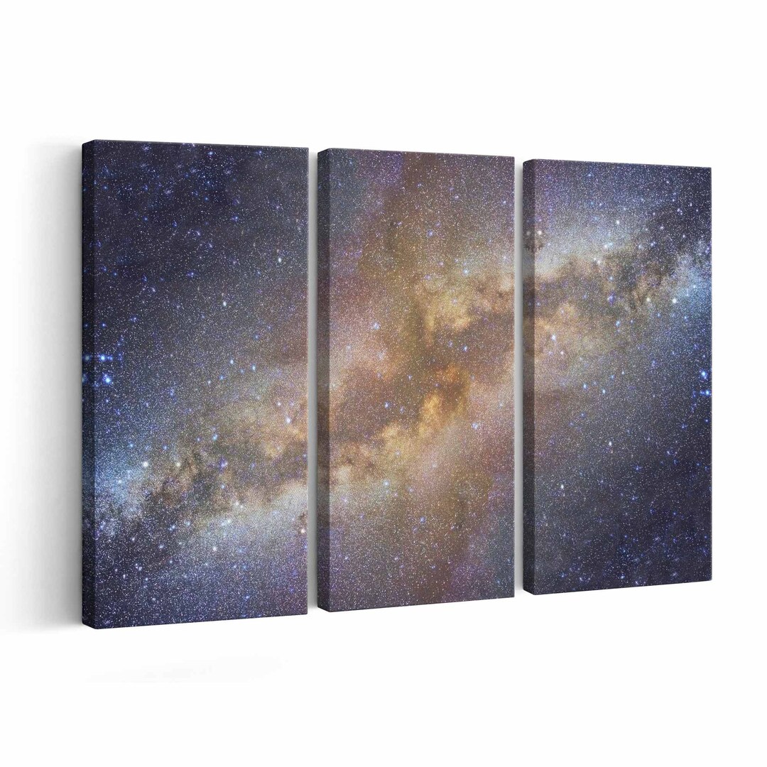 Milky Way Canvas Print || Milky Way Wall Art || Milky Way Poster ...