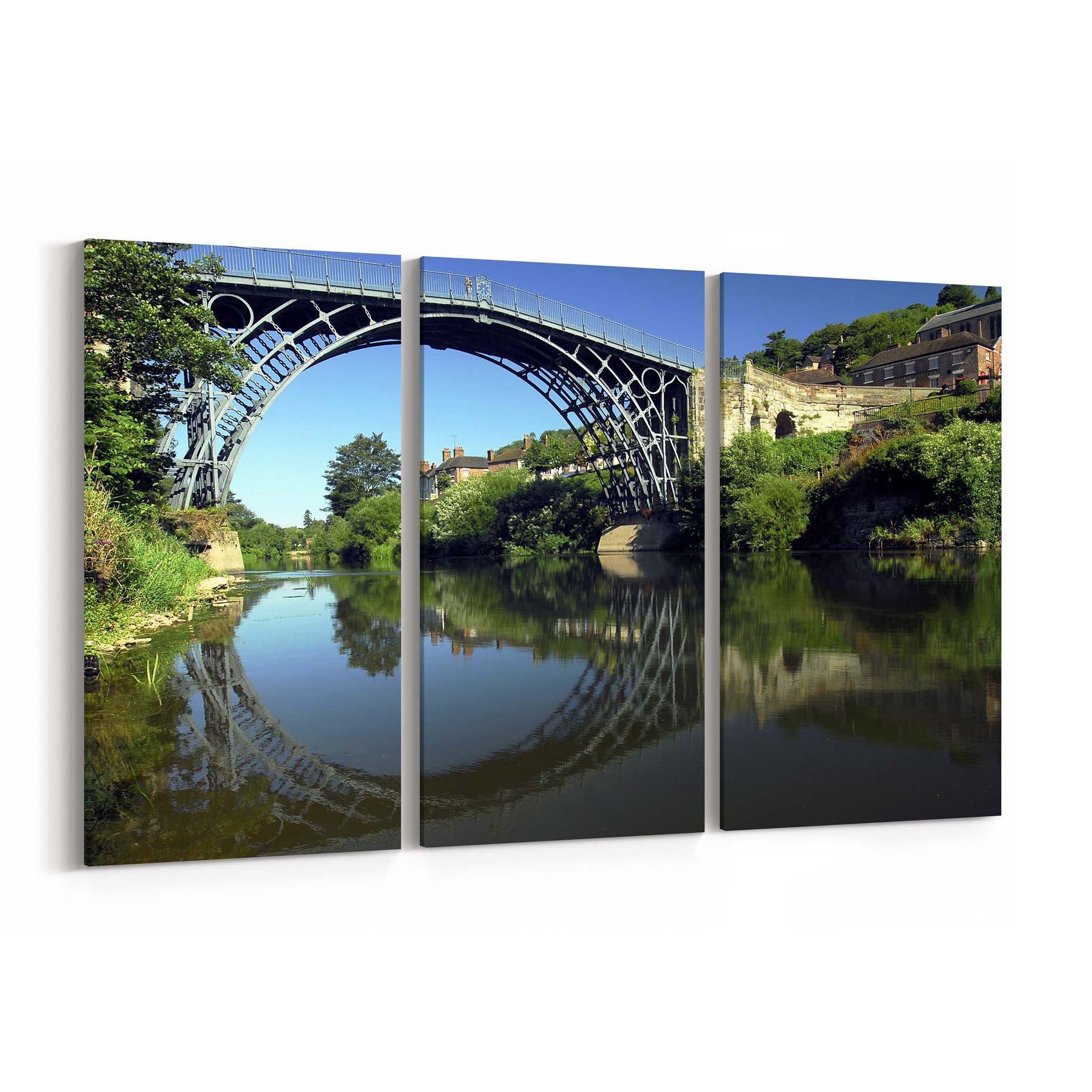The Ironbridge Canvas Print The Ironbridge Wall Art Canvas | Etsy