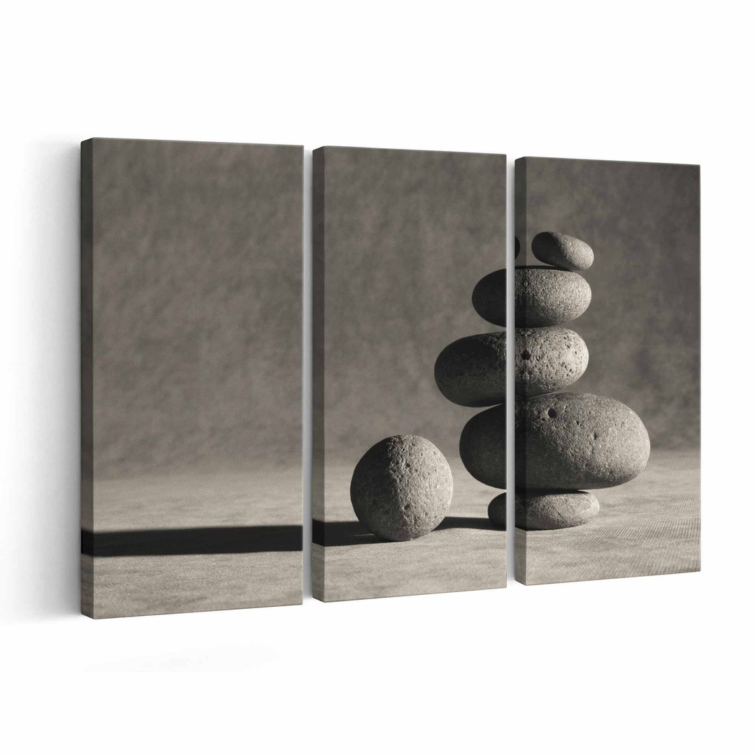 Zen Stones Canvas print Zen Stones Wall Art Zen Stones Poster Zen ...