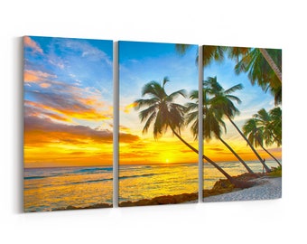 Caribbean Canvas Wall Art - Etsy