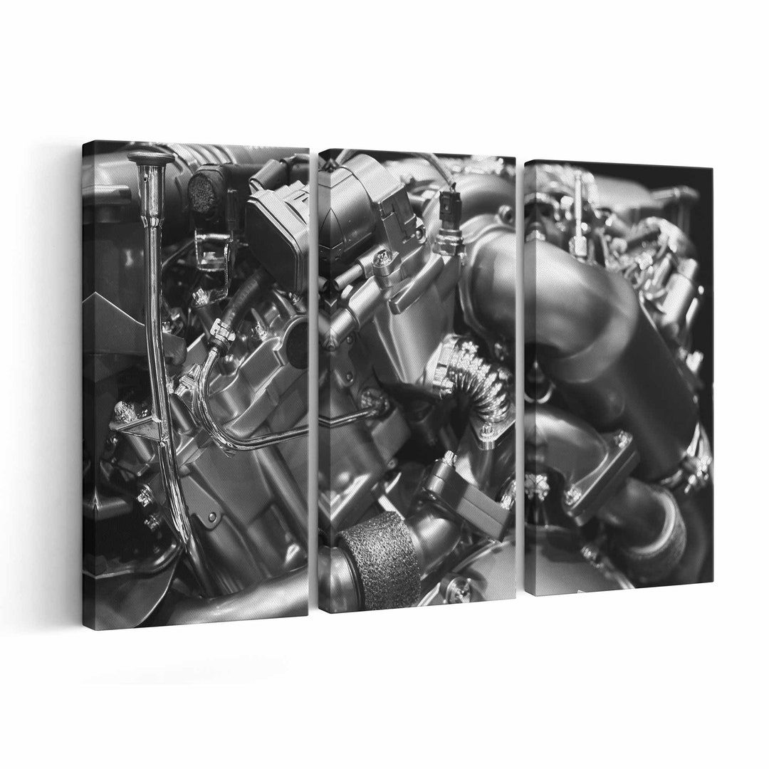Diesel Engine Canvas Print || Diesel Engine Wall Art || Diesel Engine ...