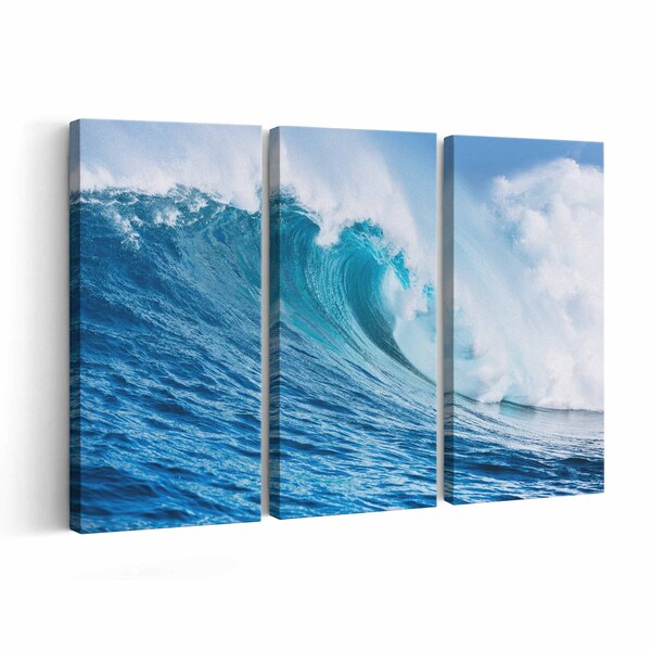 Ocean Waves Print - Etsy