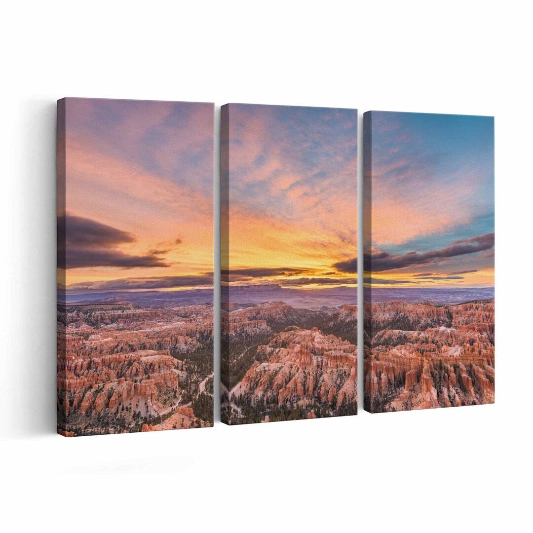 Bryce Canyon Canvas Print || Bryce Canyon Wall Art || Bryce Canyon ...