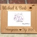 Personalized Fiji Honeymoon Picture Frame, Custom Wedding Gift, Wedding ...