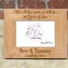 Personalized 20th Anniversary Picture Frame, 20th Anniversary, Custom ...